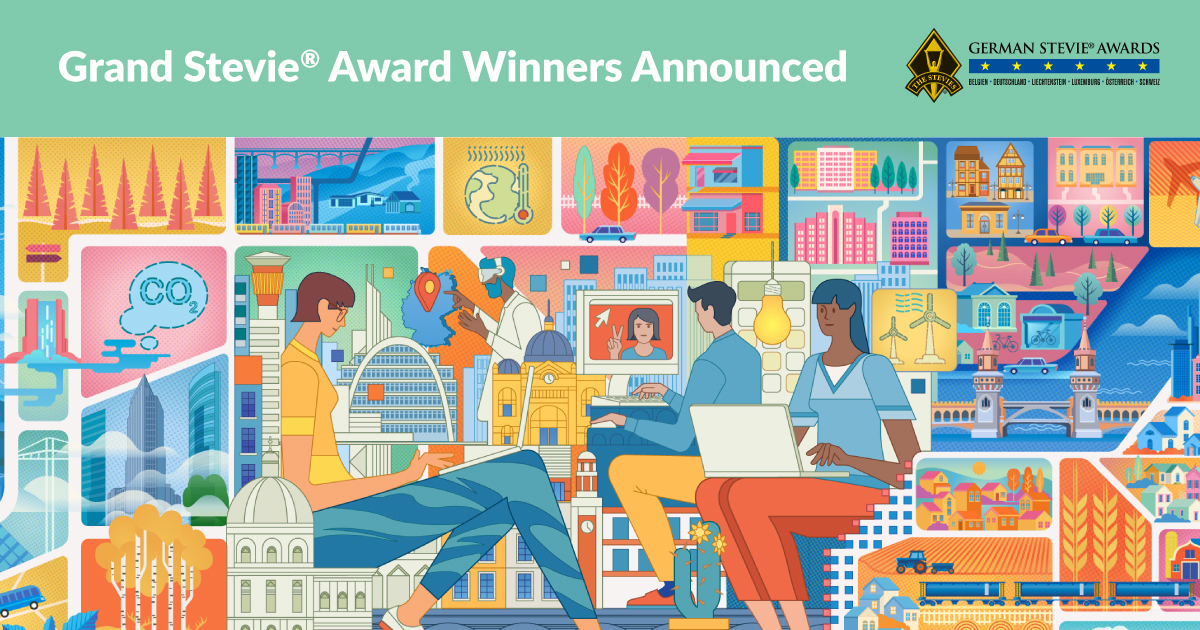Das sind die Preisträger der Grand Stevie® Awards der German Stevie® Awards 2022