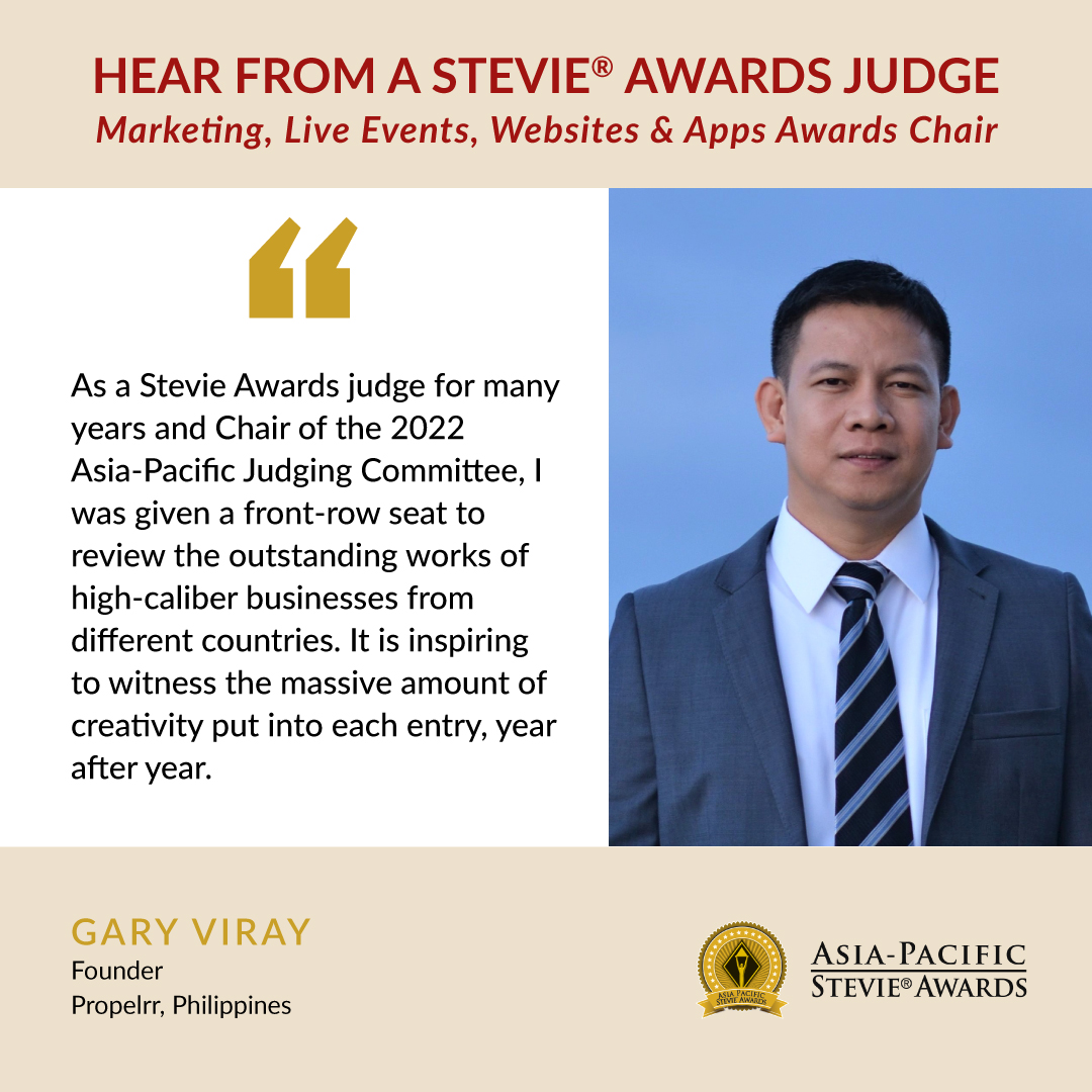 Apply to Judge in the 2023 Stevie® Awards Programs