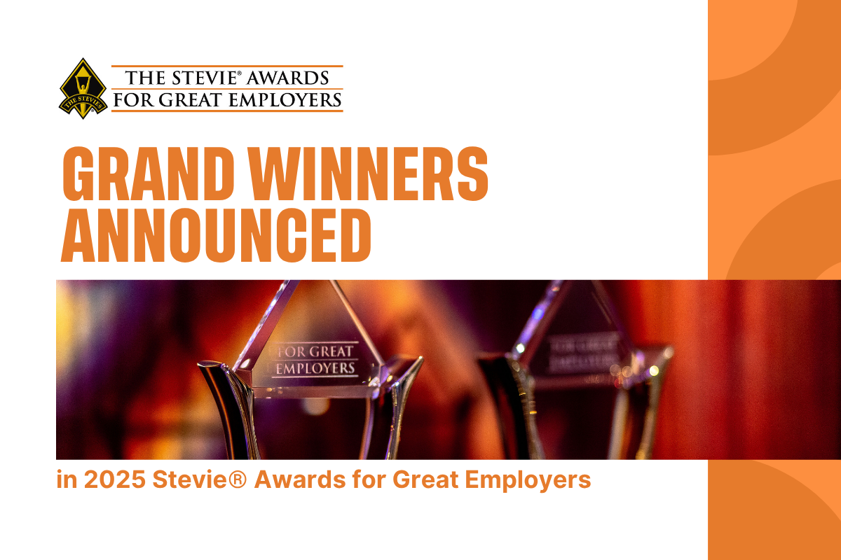 Grand Winners Announced in 2025 Stevie® Awards for Great Employers
